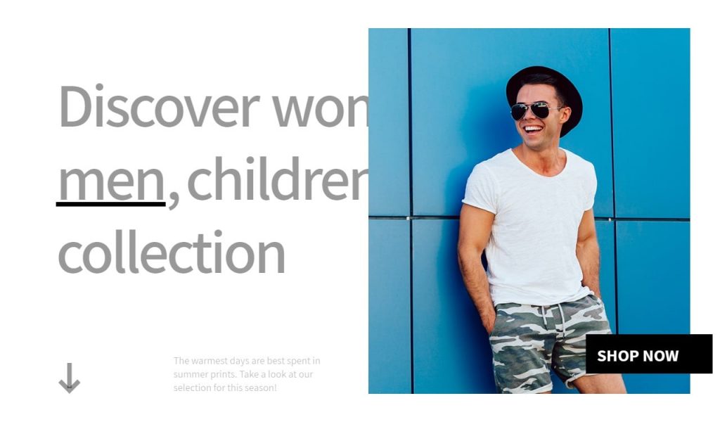 Fashion Shop | LayerSlider Free Slider Template