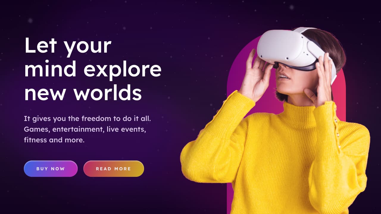 Virtual Reality | LayerSlider Premium Slider Template