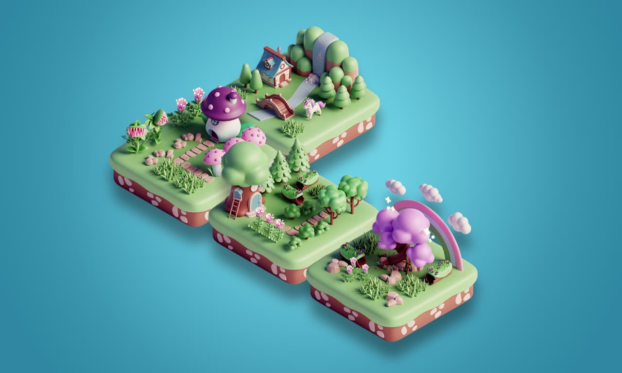 Isometric Fantasy Game | LayerSlider Premium Template