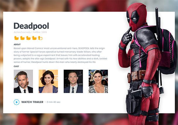 Movie Slider | LayerSlider Premium Slider Template