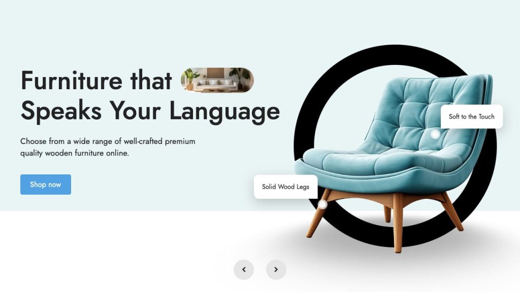 Furniture Collection | LayerSlider Premium Slider Template